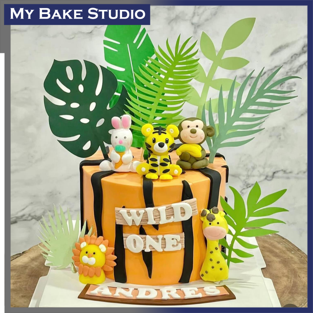 Jungle Safari Theme Cake