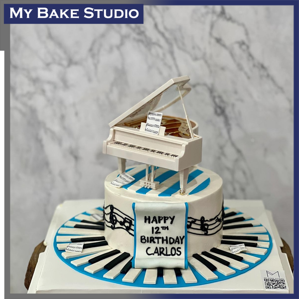 Keynote Piano Cake - My Bake Studio LLP
