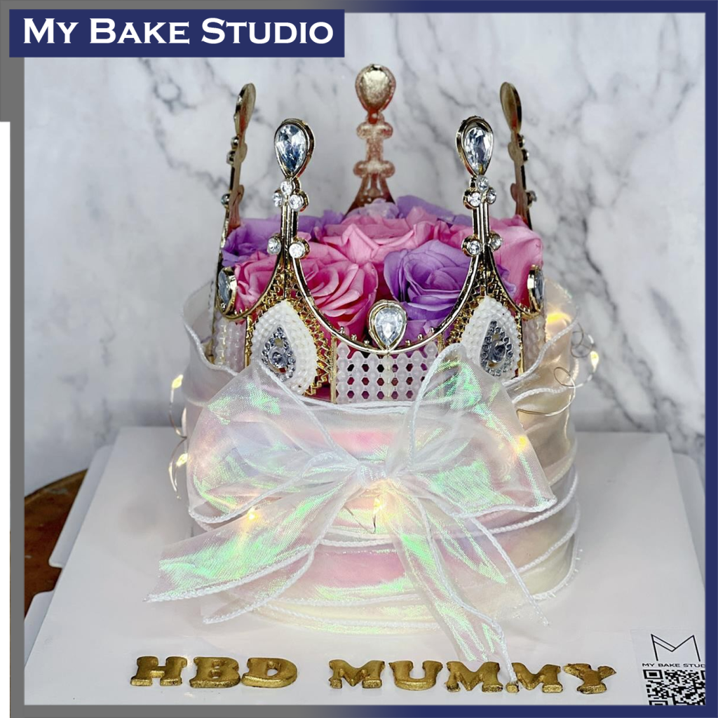 Roselind Rose Cake - My Bake Studio LLP