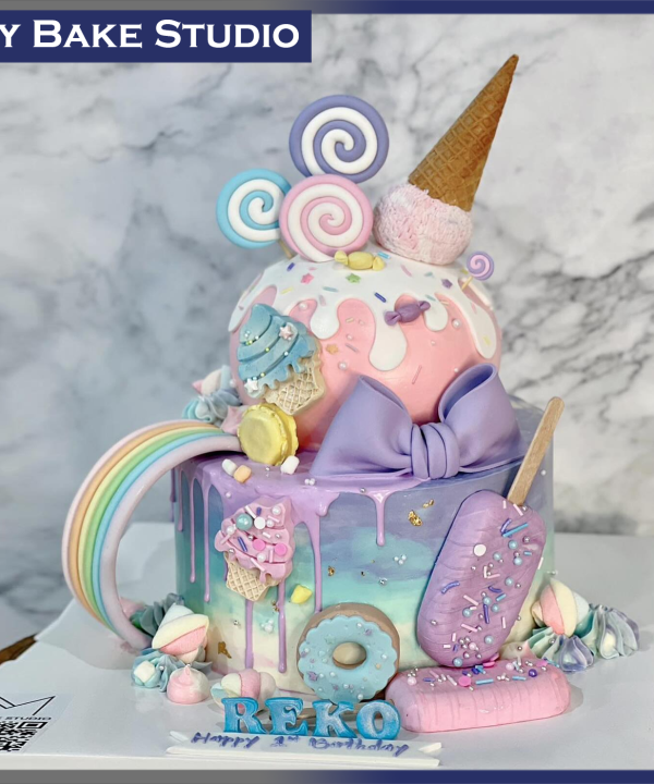 Cone Candy Cake - My Bake Studio LLP