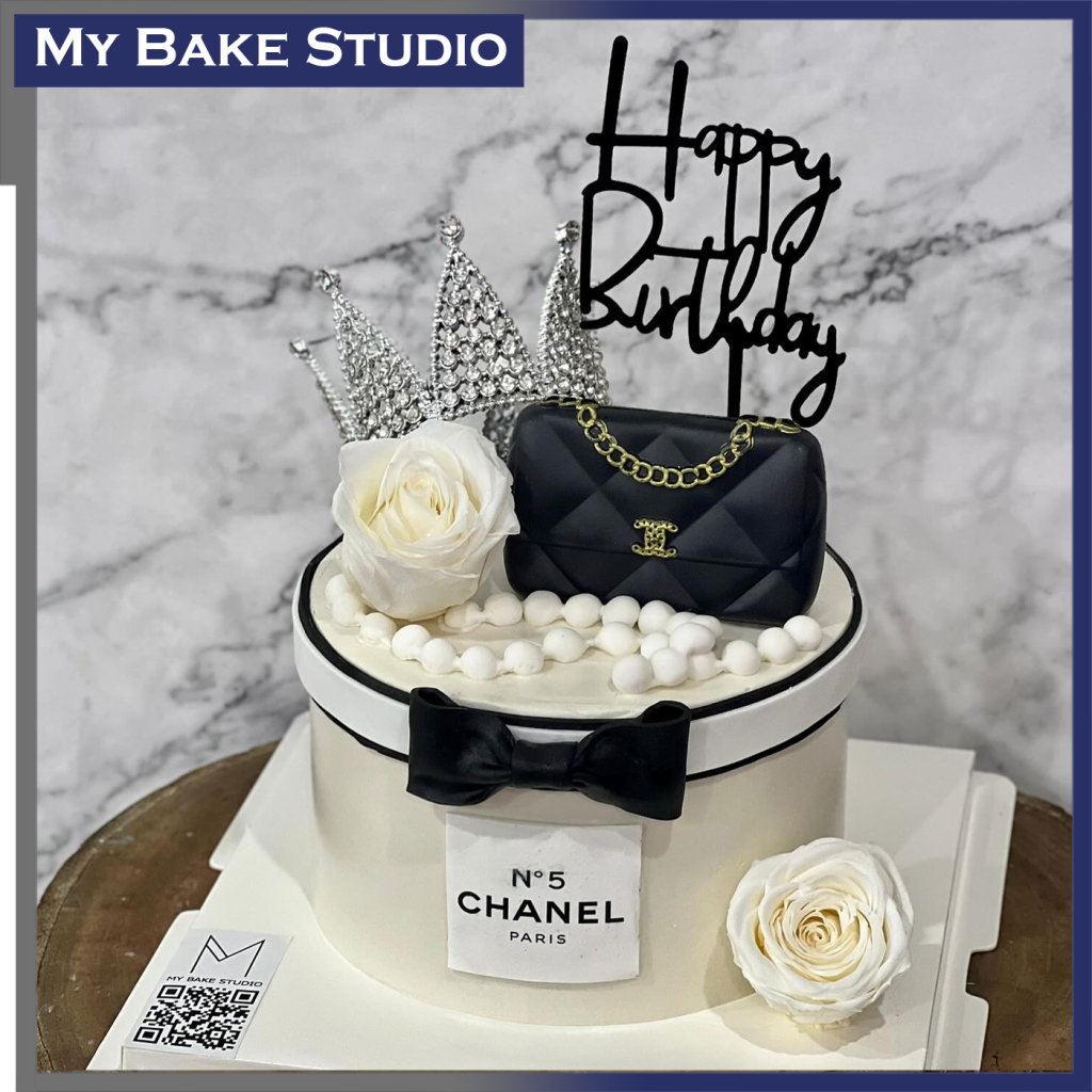 Chanel Crown Cake - My Bake Studio LLP