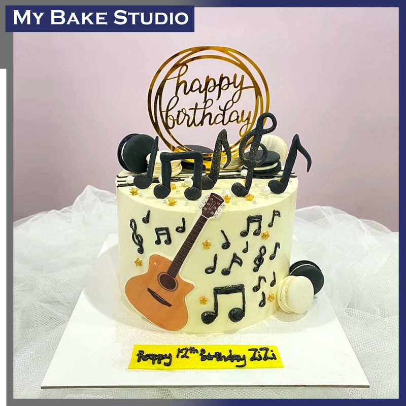 Music Theme Cake | MyBakeStudio