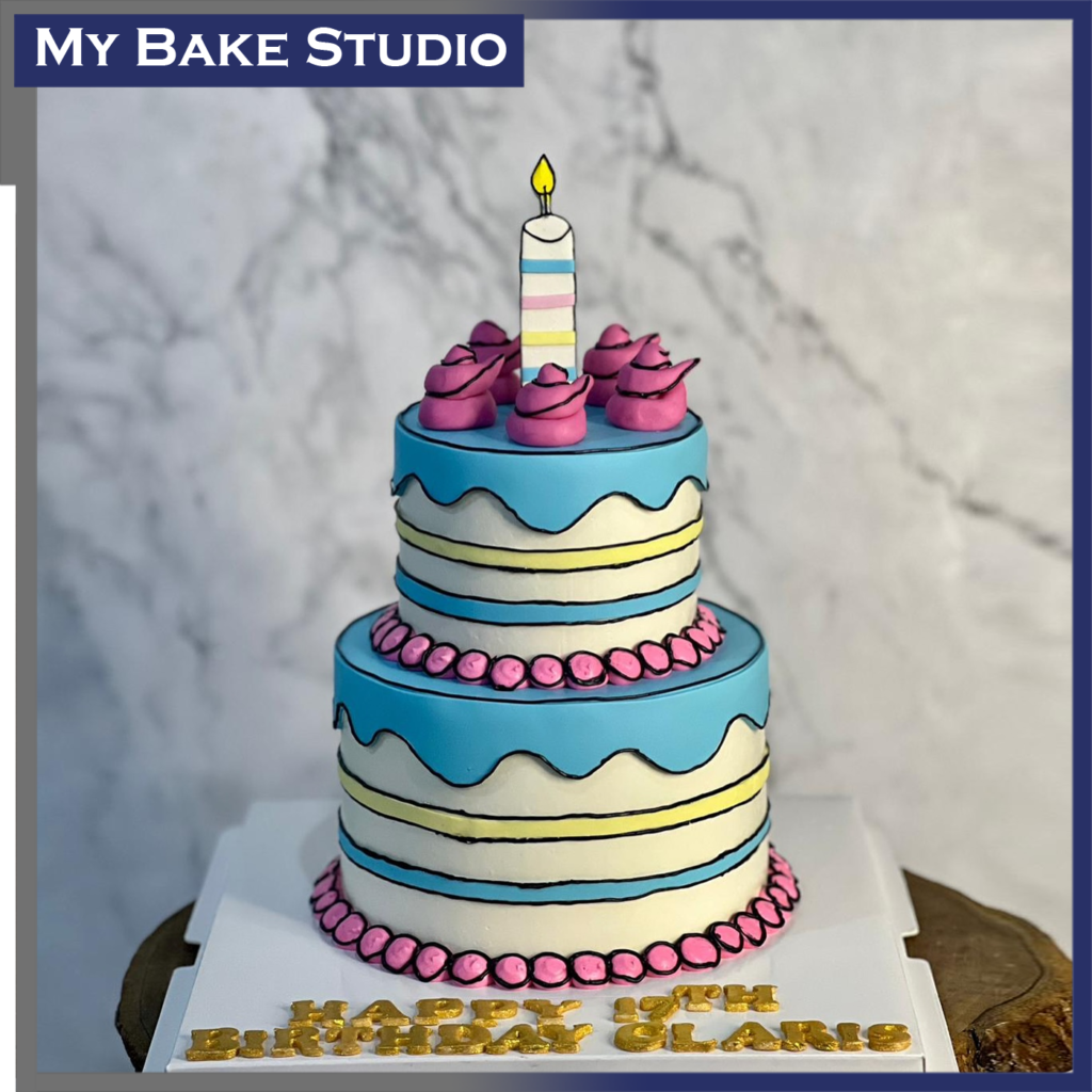 2D A Birthday Cake | MyBakeStudio
