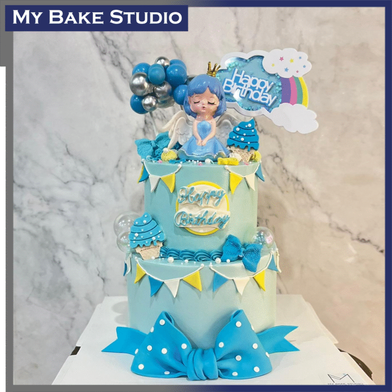 Little Party Angel Cake | MyBakeStudio