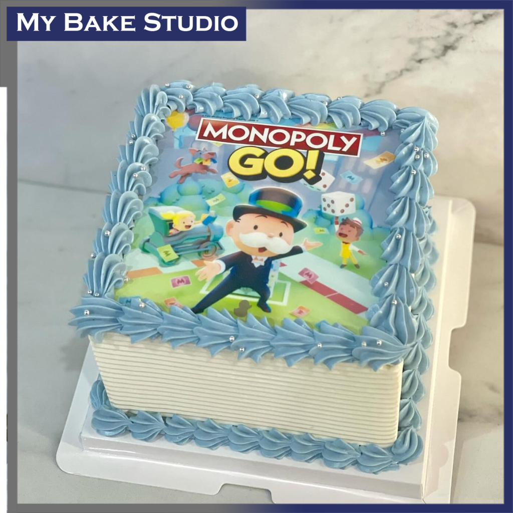 Square Edible Image Cake | MyBakeStudio