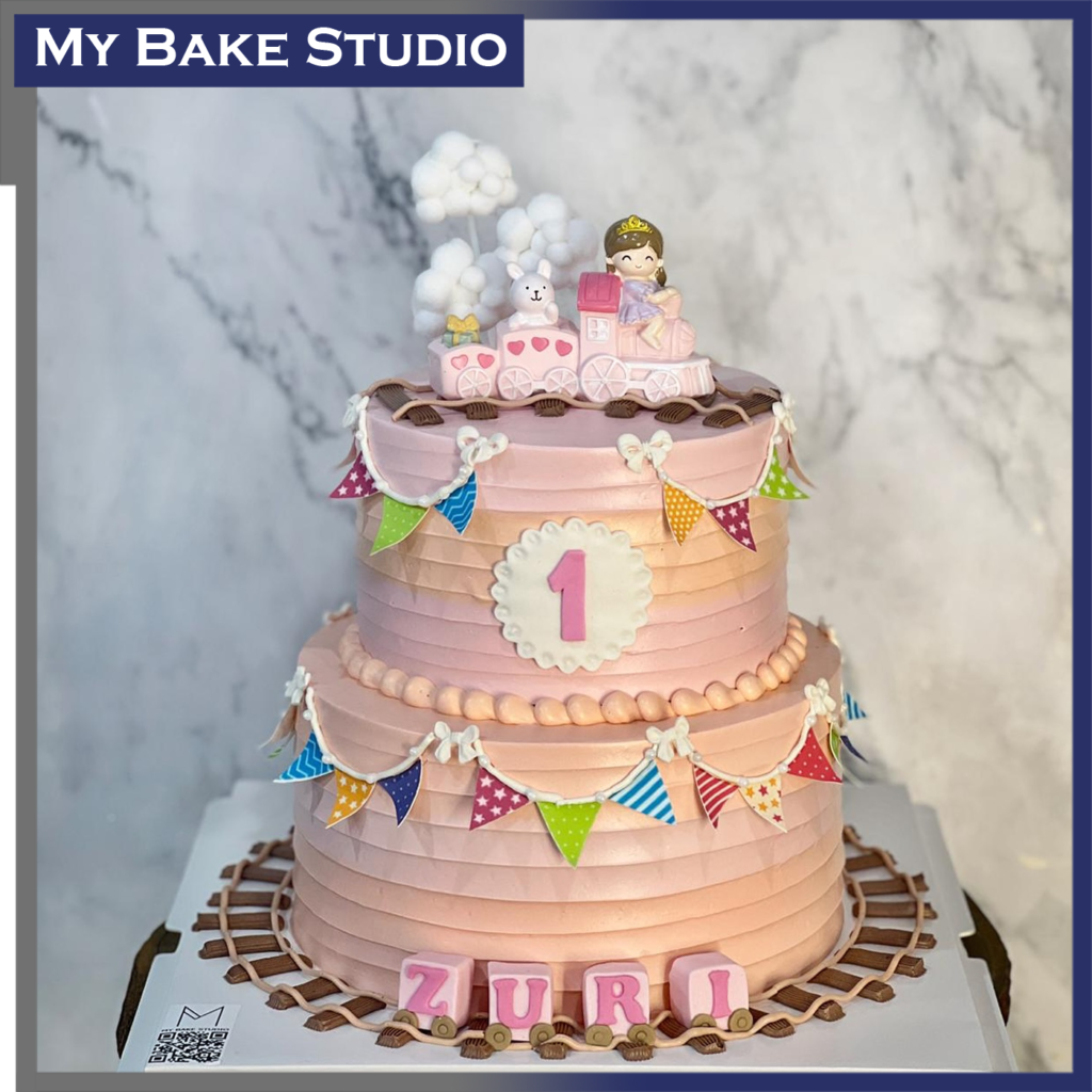 Mini Train Cake | MyBakeStudio